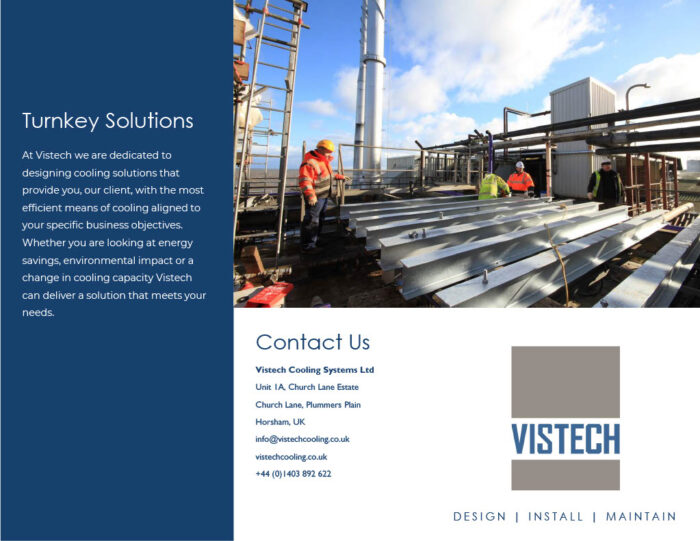 Vistech Cooling Systems: Our Latest Company Statement - Vistech Cooling ...
